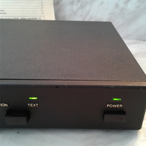 Other | Telecaption Vr10 Jbvp13020 Nci Caption Decoder With Manual ...